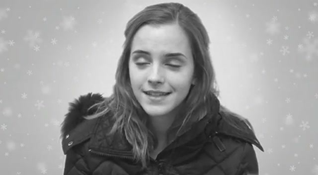 Merry Christmas from Emma Watson! - The Hollywood Gossip