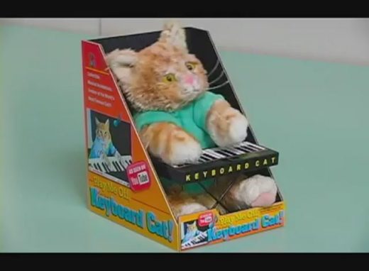 Keyboard Cat: Now in Cute, Musical, Toy Form! - The Hollywood Gossip