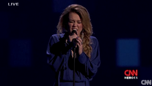 Miley Cyrus Takes "The Climb" for CNN Heroes - The Hollywood Gossip