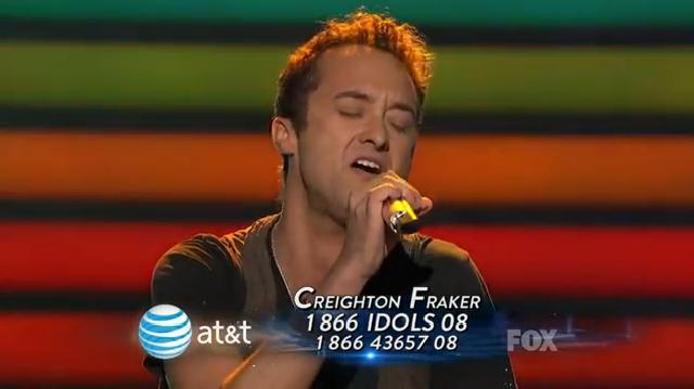 Creighton Fraker Shows His "True Colors" on American Idol - The ...