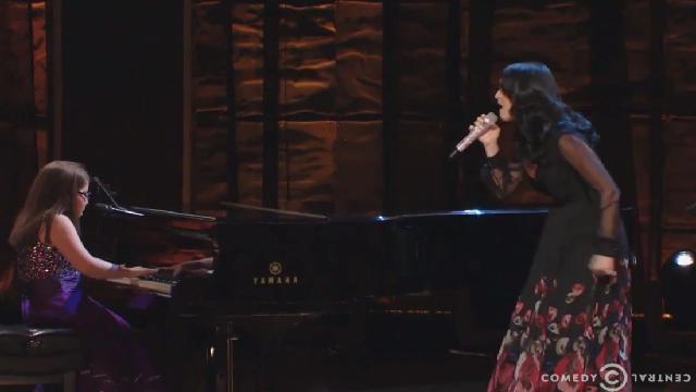 Jodi DiPiazza, Katy Perry Duet at Comedy Central Benefit For Autism ...