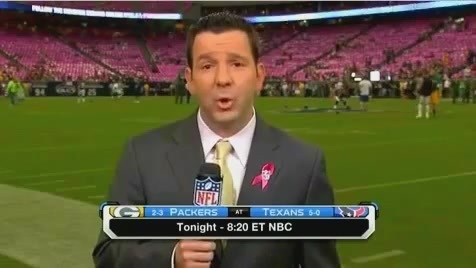 NFL Network Reporter Hit in the Face By Football on Live TV - The ...