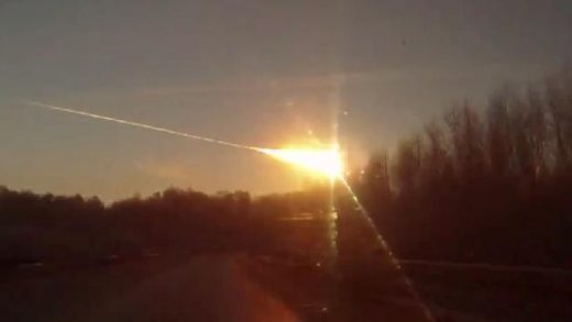Meteorite Hits Russia, 514 Injuries Reported - The Hollywood Gossip
