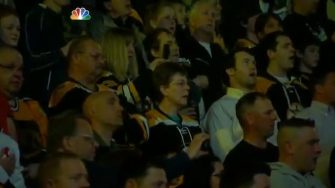 Boston Bruins Fans Stand "Strong," Sing National Anthem - The Hollywood ...