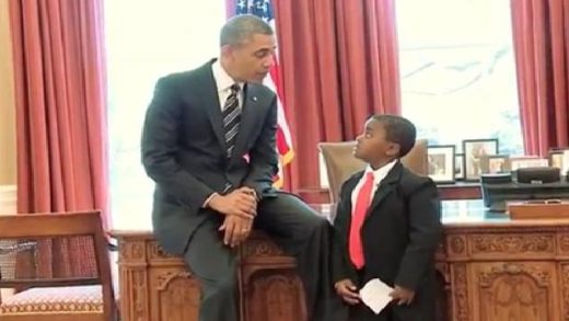 Robbie Novak, "Kid President," Meets Actual President Obama! - The ...