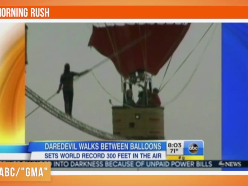 Man Sets Record For Fastest High Wire Walk - The Hollywood Gossip