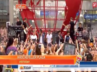 One Direction Performs for Largest Crowd in Today Show History - The ...