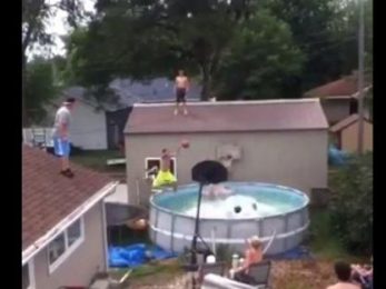 Triple Pool Alley-Oop Makes Viral Splash: Watch Now! - The Hollywood Gossip