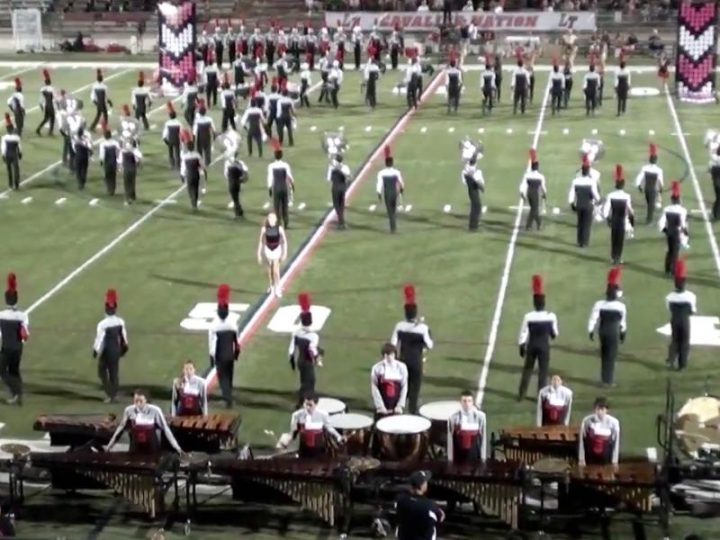 High School Tuba Players Fall All Over Themselves During Halftime Show ...