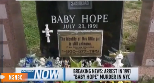 Baby Hope Arrest Made, Identity Revealed - The Hollywood Gossip