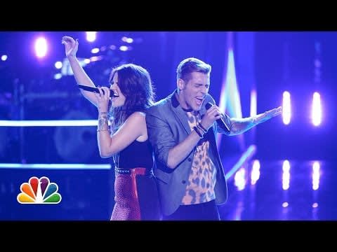 Grey vs. Nic Hawk: "Domino" - The Voice Battle Round - The Hollywood Gossip