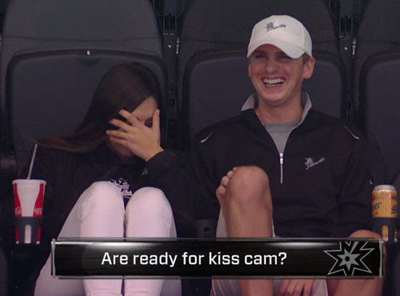 Awkward Kiss Cam Stars Can't Avoid the Spotlight - The Hollywood Gossip
