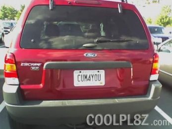 27 Hilariously Inappropriate License Plates - The Hollywood Gossip
