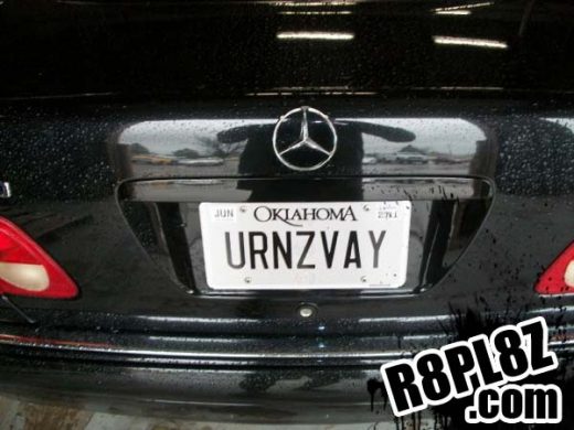 27 Hilariously Inappropriate License Plates - The Hollywood Gossip