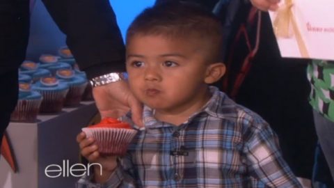 Adorable Cupcake Kid Appears on Ellen, Gets Some Cupcakes - The ...