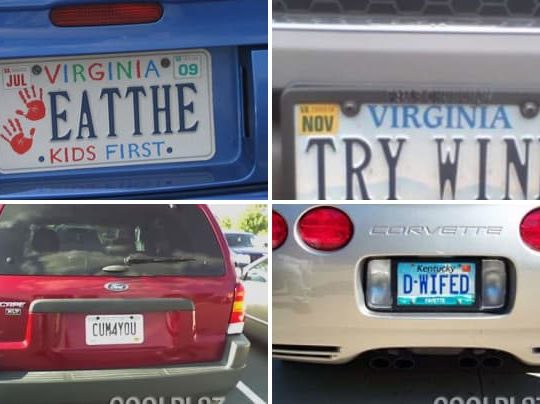 27 Hilariously Inappropriate License Plates - The Hollywood Gossip