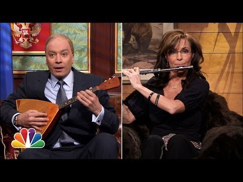 Sarah Palin on The Tonight Show with Jimmy Fallon - The Hollywood Gossip