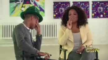 Pharrell Cries 'Happy' Tears with Oprah Winfrey - The Hollywood Gossip