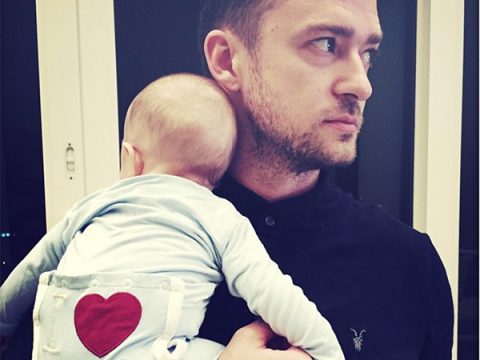 Justin Timberlake Celebrates First Father's Day with Baby Son - The ...