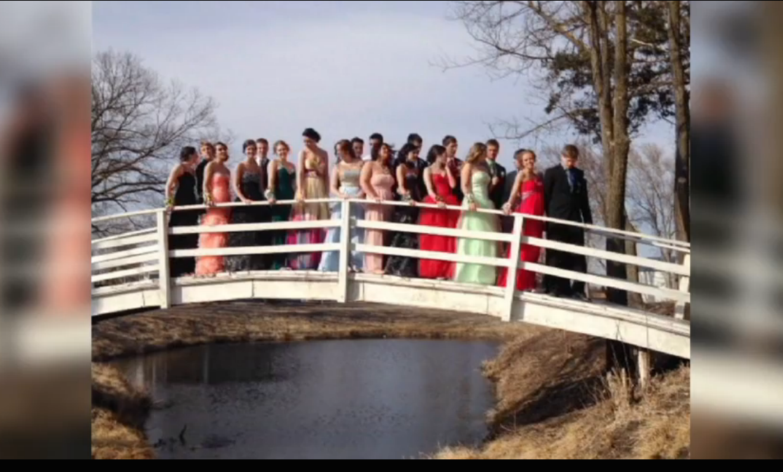 Students Pose for Prom Photo, Collapse Bridge - The Hollywood Gossip