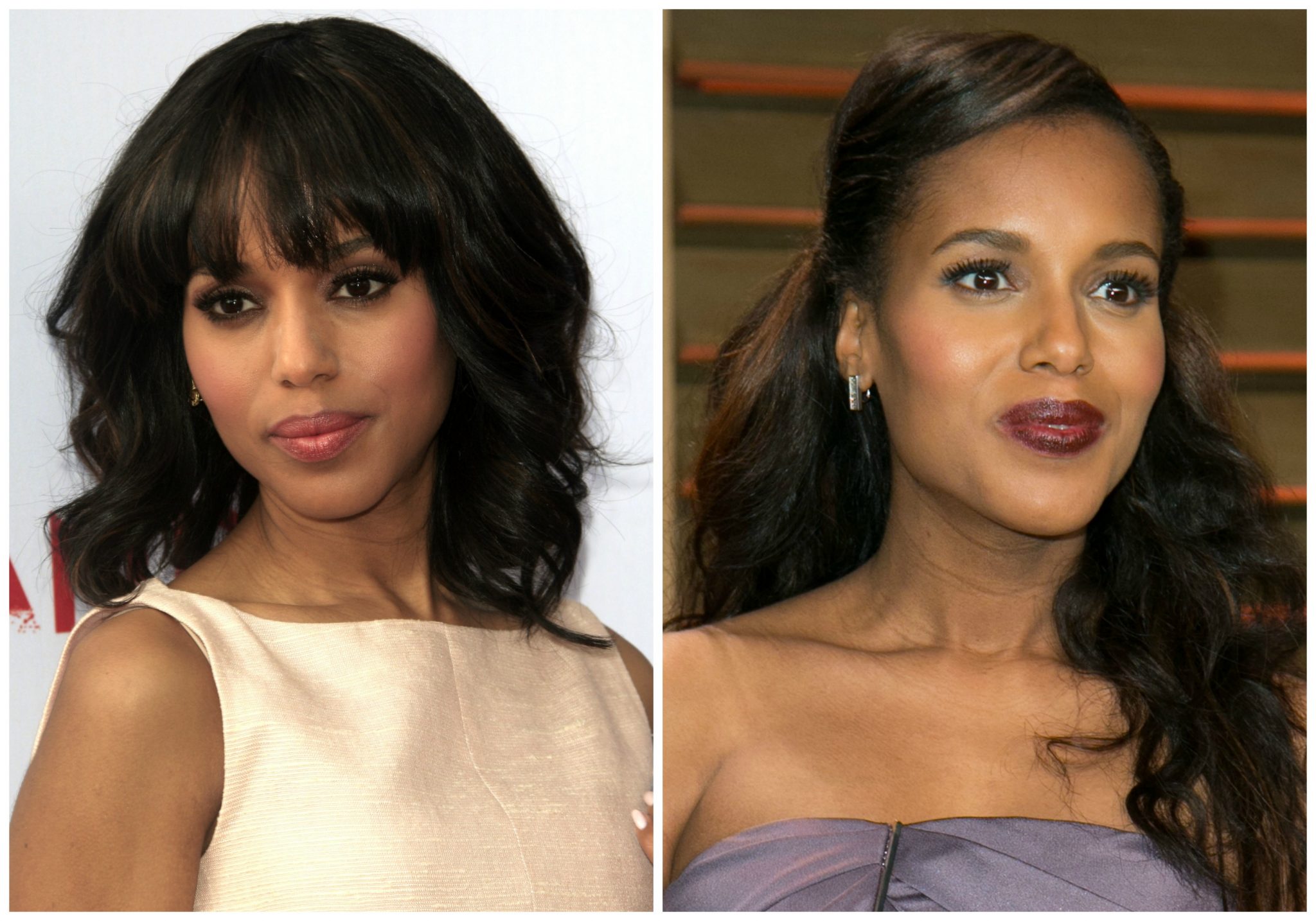 9 Celebrities With and Without Bangs - The Hollywood Gossip