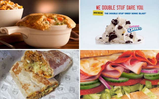 12 REALLY Unhealthy Fast Food Menu Items - The Hollywood Gossip