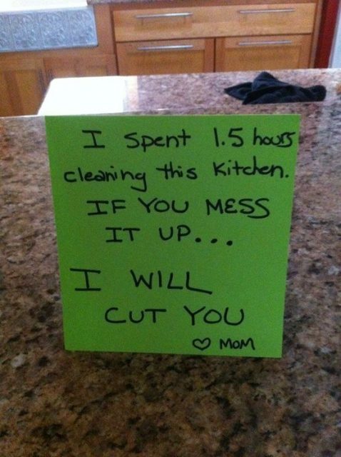 25 Passive Aggressive Notes (or Just Plain Aggressive Ones) to Get Your ...