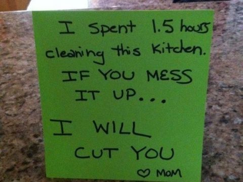 Girlfriend Leaves Boyfriend Not-So-Subtle Reminder on Grocery List ...