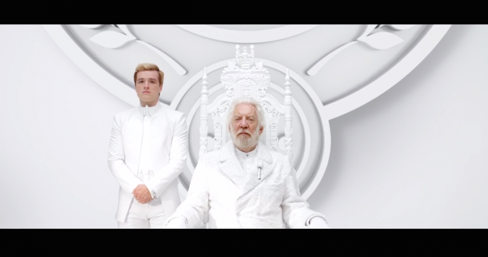 President Snow Addresses Citizens in First Mockingjay Teaser, Intones ...