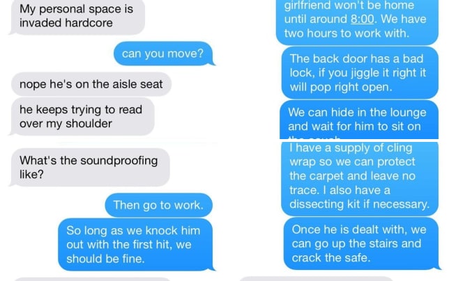 Fake Murder Text Messages - The Hollywood Gossip