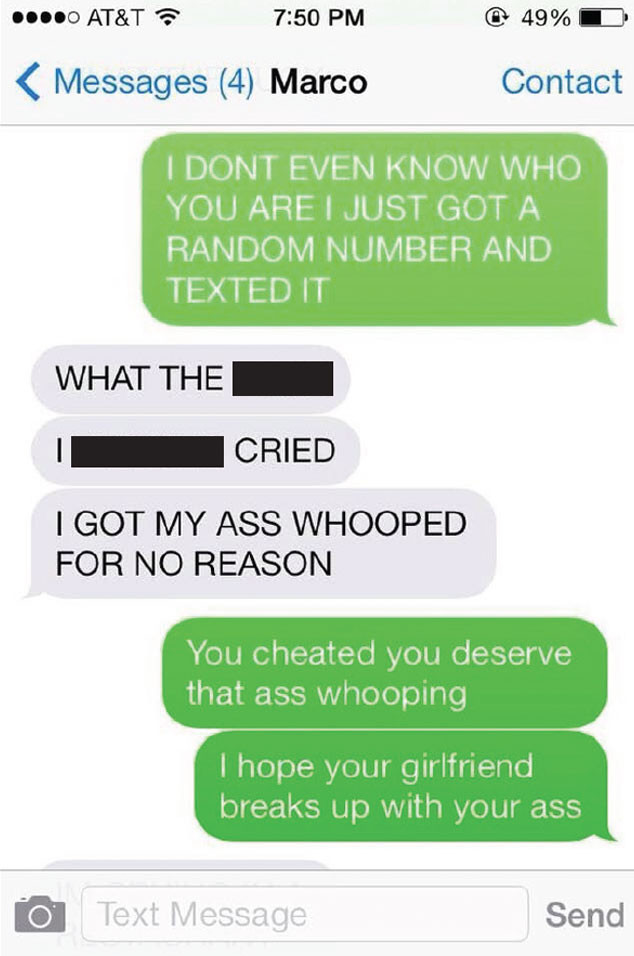 Epic Wrong Number Text Prank - The Hollywood Gossip