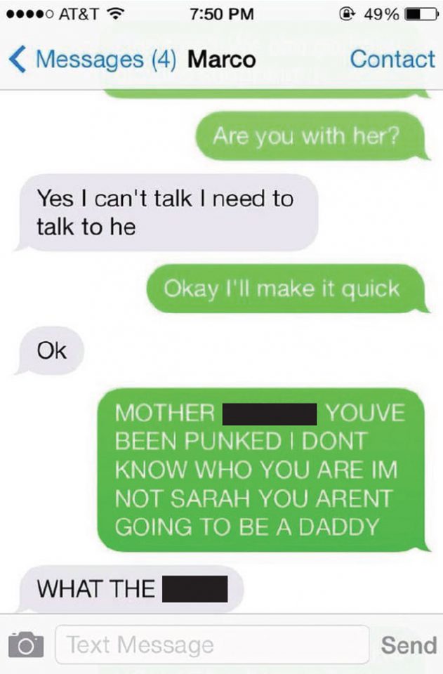 Epic Wrong Number Text Prank - The Hollywood Gossip