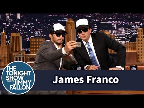 James Franco Teaches Jimmy Fallon How to Take a Selfie - The Hollywood ...