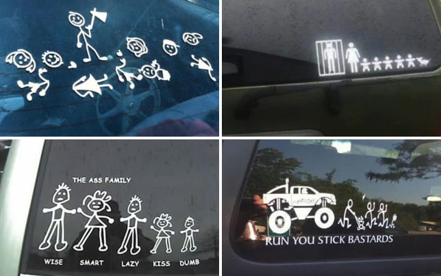 19 Best Stick Figure Family Stickers - The Hollywood Gossip