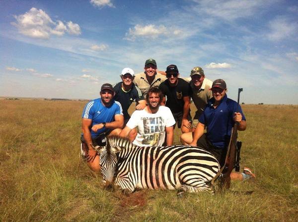 Rugby Team Poses with Hunting Prey - The Hollywood Gossip