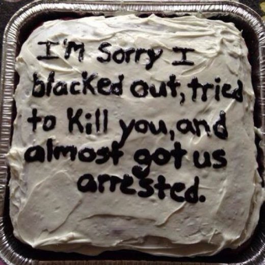 29 Brutally Honest Message Cakes: My Bad on the Herpes! - The Hollywood ...