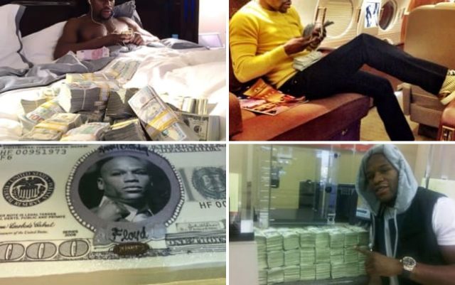 7 Photos of Floyd Mayweather Posing With Money: Check Out the Champ and ...