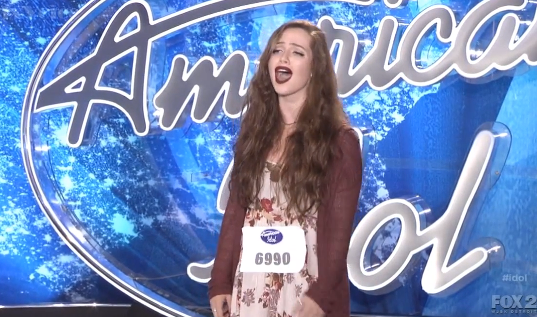 Maddy Hudson American Idol audition - The Hollywood Gossip