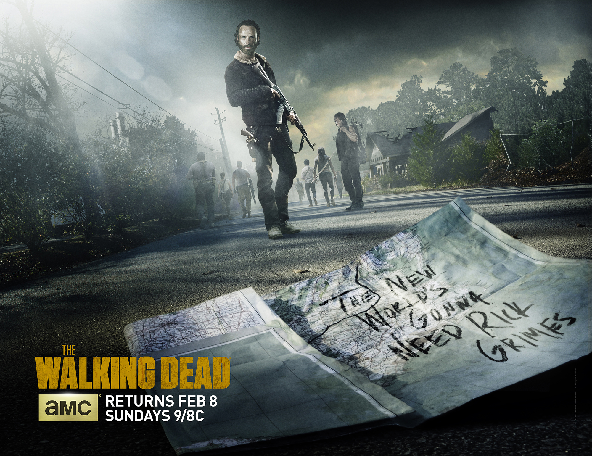 The Walking Dead Return Art: Who Will the World Need?