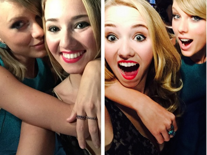 Taylor Swift Brings Fan Backstage at the Grammys, Remains Awesome - The ...