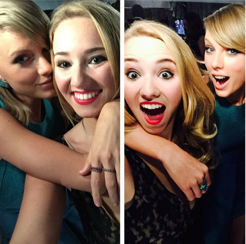 Taylor Swift Brings Fan Backstage at the Grammys, Remains Awesome - The ...
