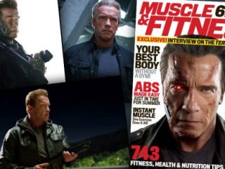 Arnold Schwarzenegger Previews Terminator: Genisys in Muscle & Fitness ...