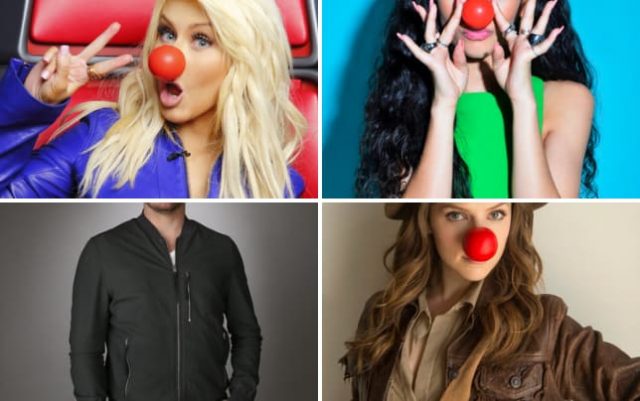 Celebrities Rock Red Noses, Aim to End Poverty - The Hollywood Gossip