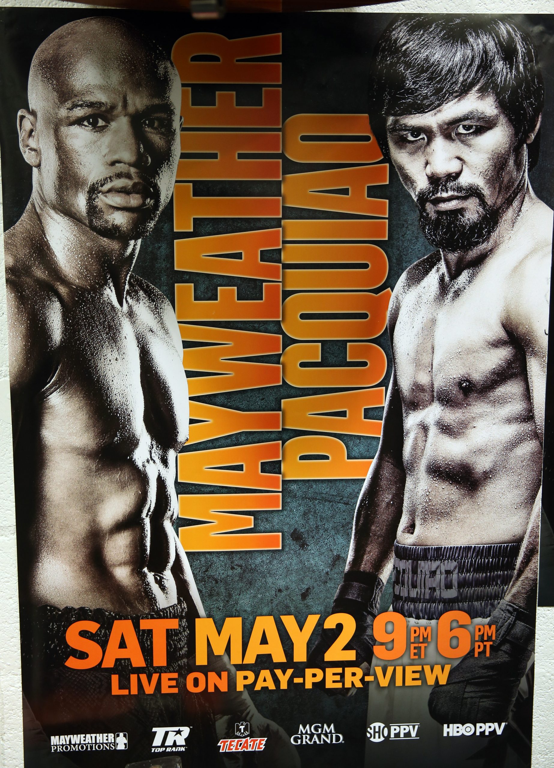 Mayweather-Pacquiao Poster - The Hollywood Gossip