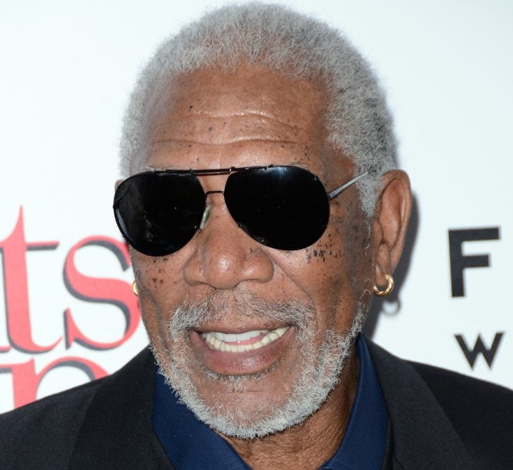 Morgan Freeman with Sunglasses - The Hollywood Gossip