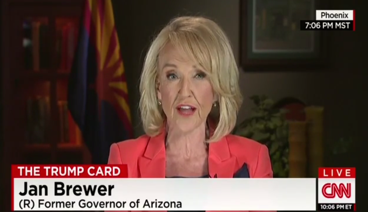 Jan Brewer on Donald Trump: He's Right About Mexicans! - The Hollywood ...