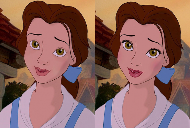 Disney Princesses With No Makeup - The Hollywood Gossip