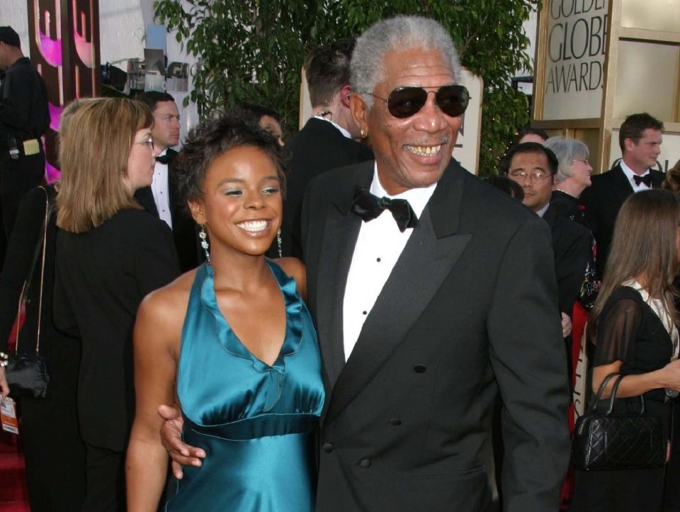 Morgan Freeman and E'Dena Hines - The Hollywood Gossip