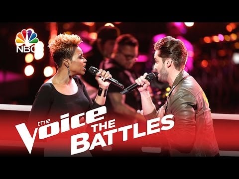 Cassandra Robertson vs. Viktor Kiraly (The Voice Battle Round) - The ...