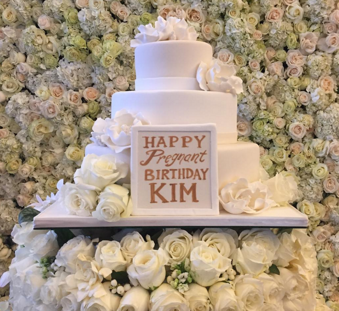 Kim Kardashian Birthday Cake - The Hollywood Gossip